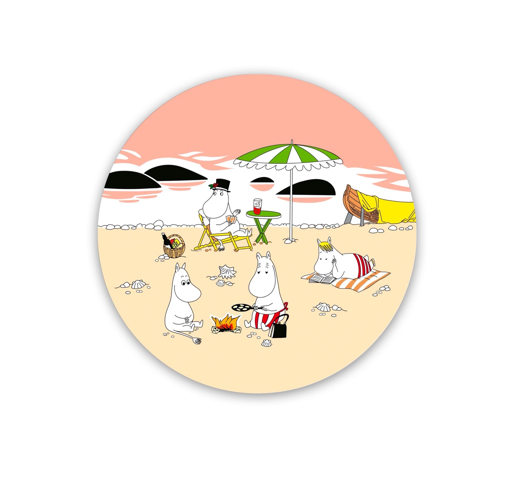 Optodesign X Moomin Potcoaster